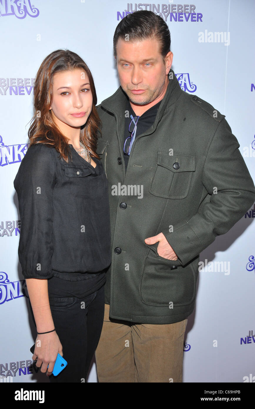 Stephen Baldwin And Hailey Baldwin Stockfotos und -bilder Kaufen - Alamy