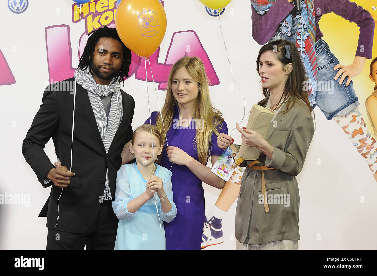 Fernando Spengler, Meira Durand, Julia Jentsch, Nora Tschirner bei der ...