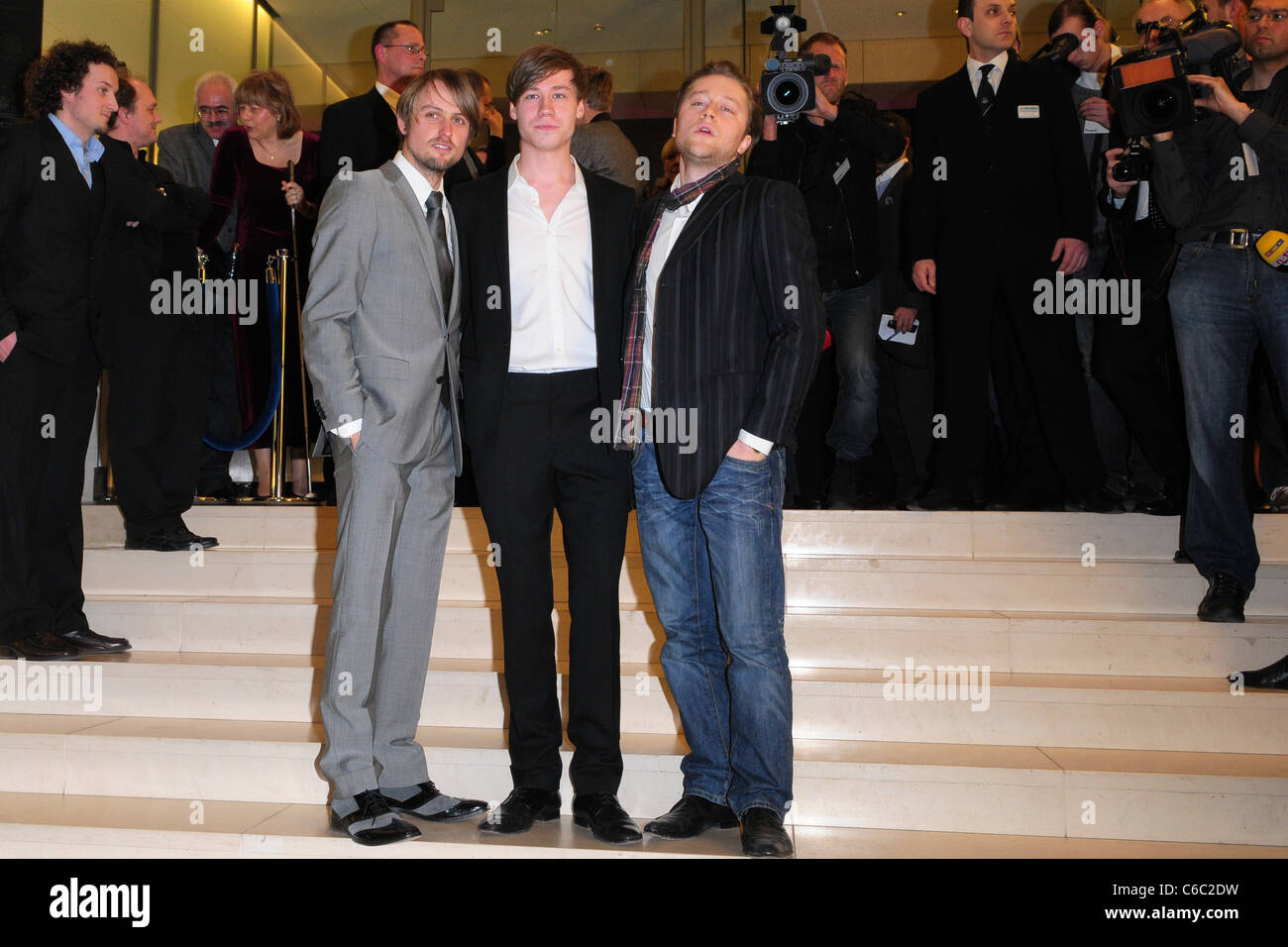 Axel Schreiber, David Kross, Adrian Topol bei den 8. jährlichen ...