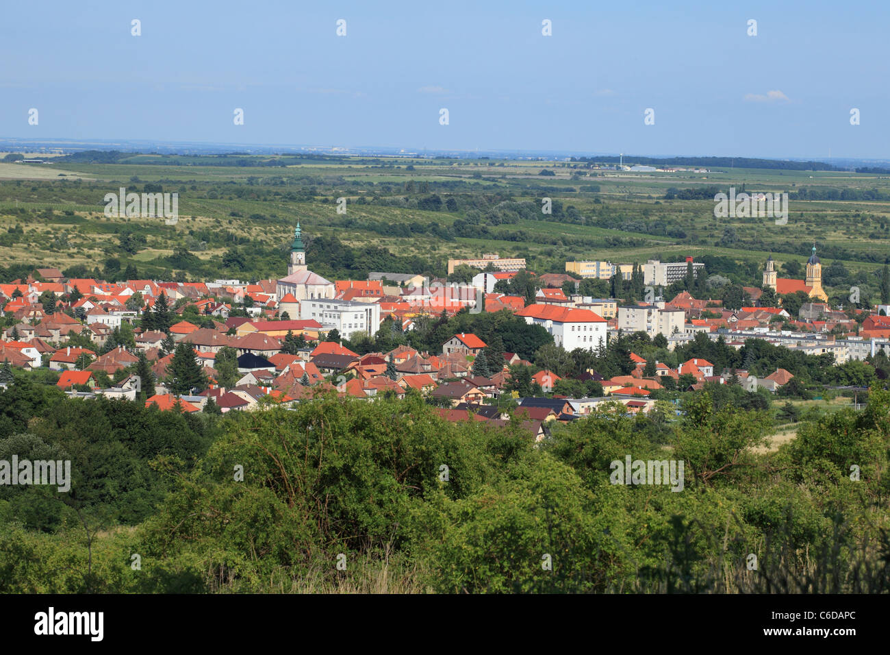Ansicht der Stadt Modra, Slowakei Stockfotografie - Alamy