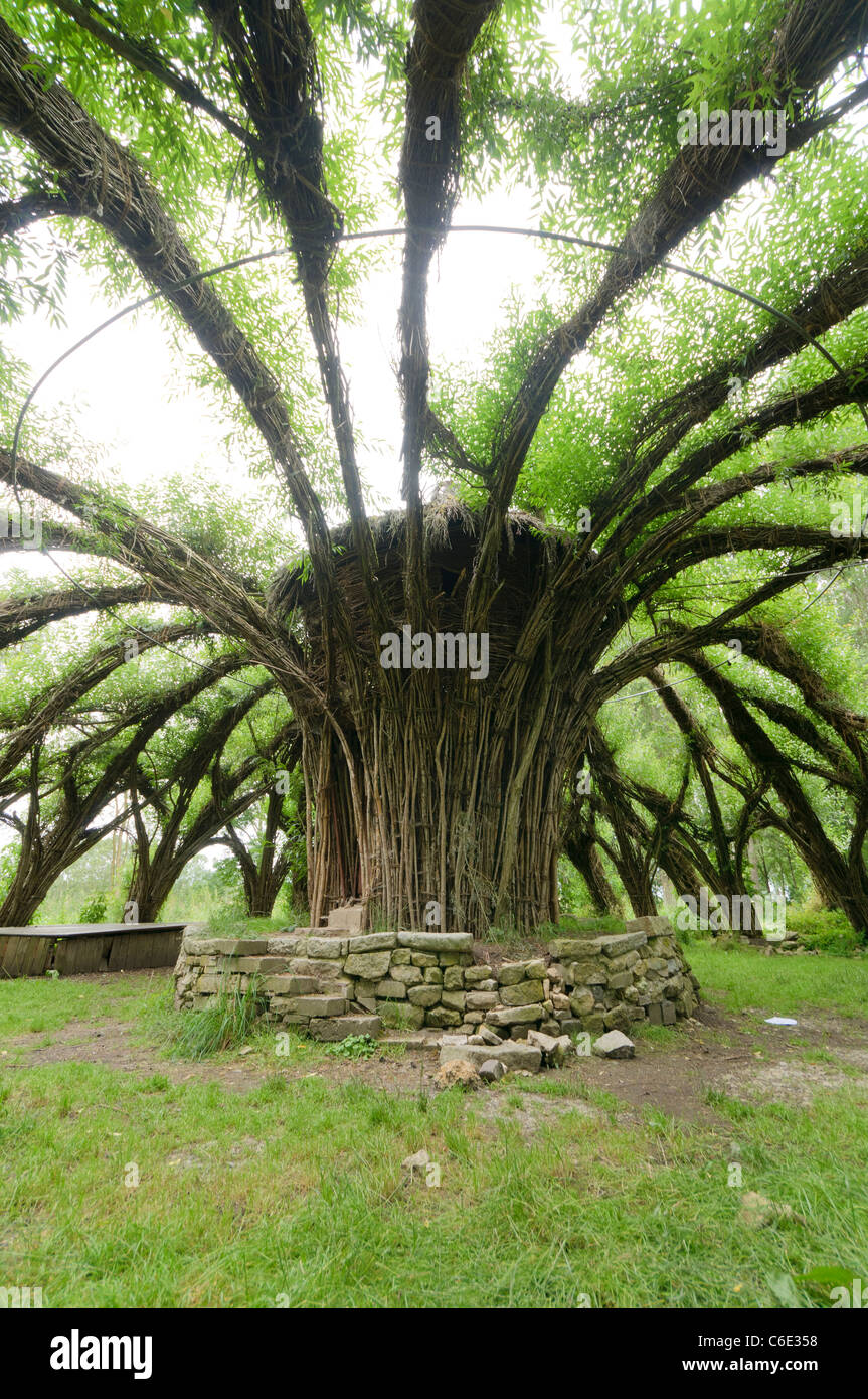 Auerworld Palast, der weltweit größten lebenden Konstruktion aus ...