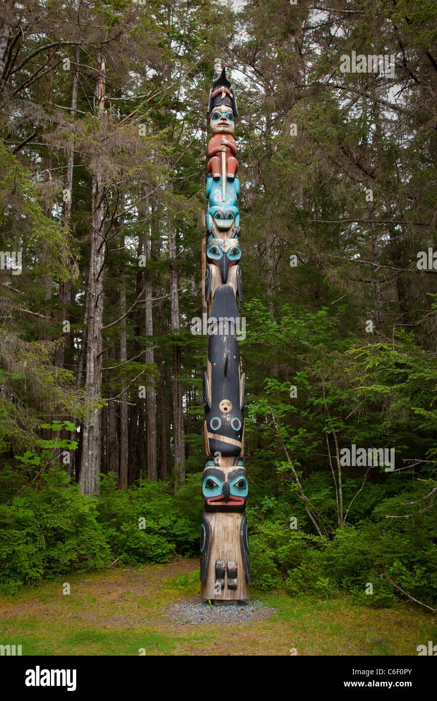 Sitka National Historical Park, Totem Park, Sitka, Alaska ...