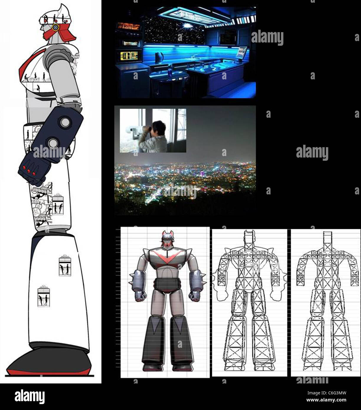 Robotland (Taekwon V Turm) Südkorea ist verpflichtet, nicht eine ...