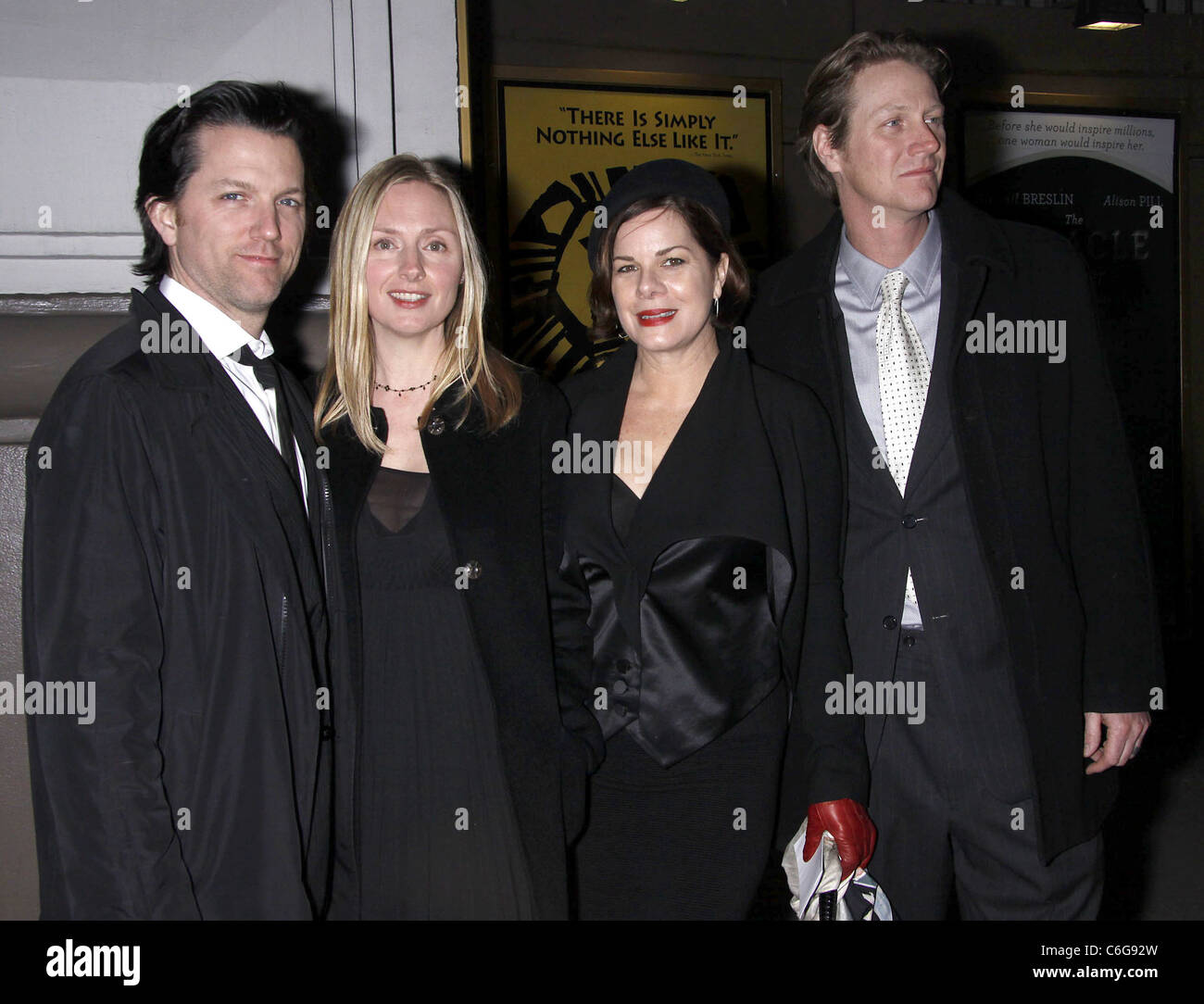 Jon Patrick Walker, Hope Davis, Marcia Gay Harden und Thaddaeus Scheel ...