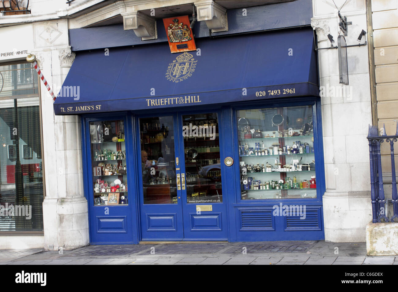 TRUEFITT & Hill, ehemaliger Hof perücke Maker zu King George III, der ...