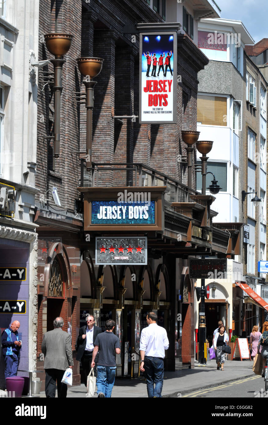 Prince Edward Theatre, Old Compton Street, Soho, London, England, UK ...