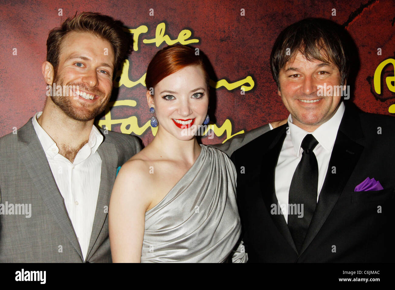 Colin Cunliffe, Samantha Sturn und Jim Borstelmann der Premiere des ...