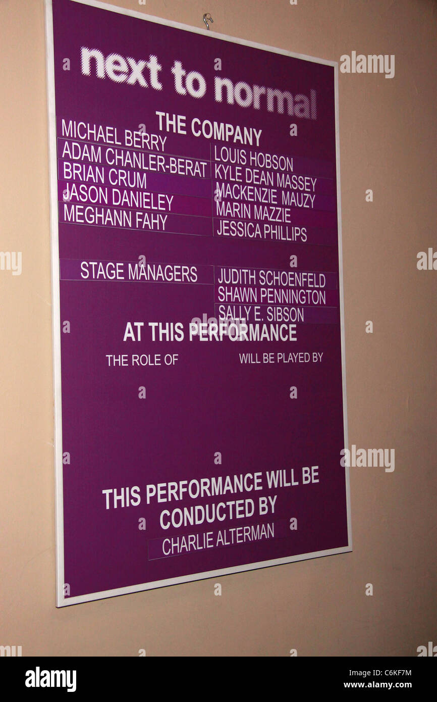 Poster: Kyle Dean Massey, Jason Danieley, Marin Mazzie, Meghann Fahy ...