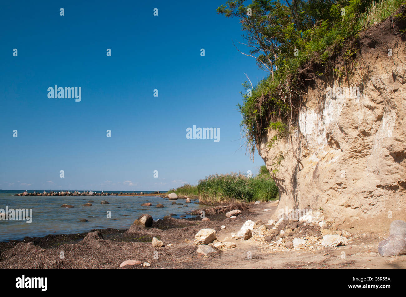Steilküste - Insel Poel, Timmendorf Strand, Ostsee, Mecklenburg ...