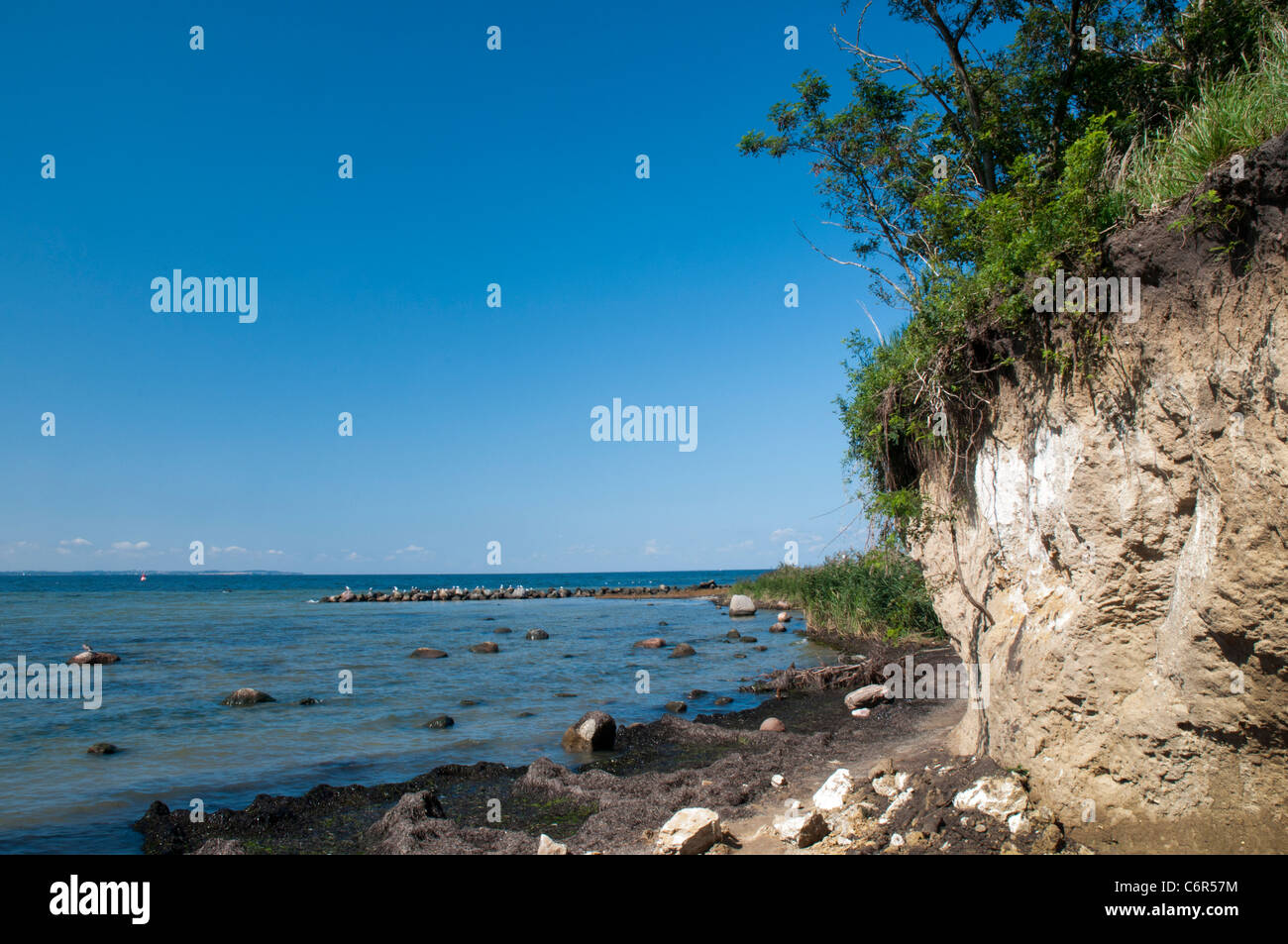 Steilküste - Insel Poel, Timmendorf Strand, Ostsee, Mecklenburg ...