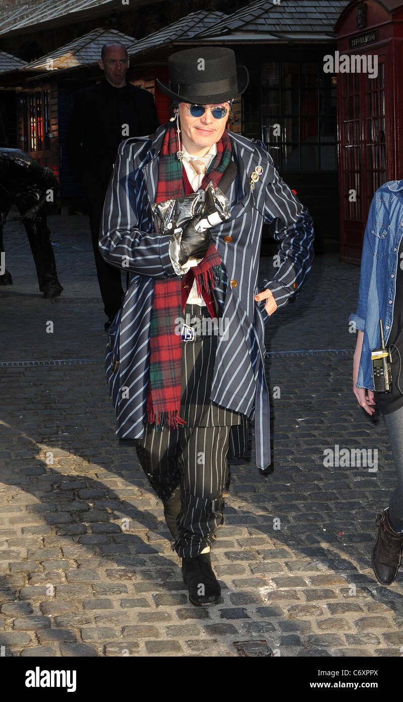 Stuart Leslie Goddard aka Adam Ant infolge von Malcolm McLaren in ...