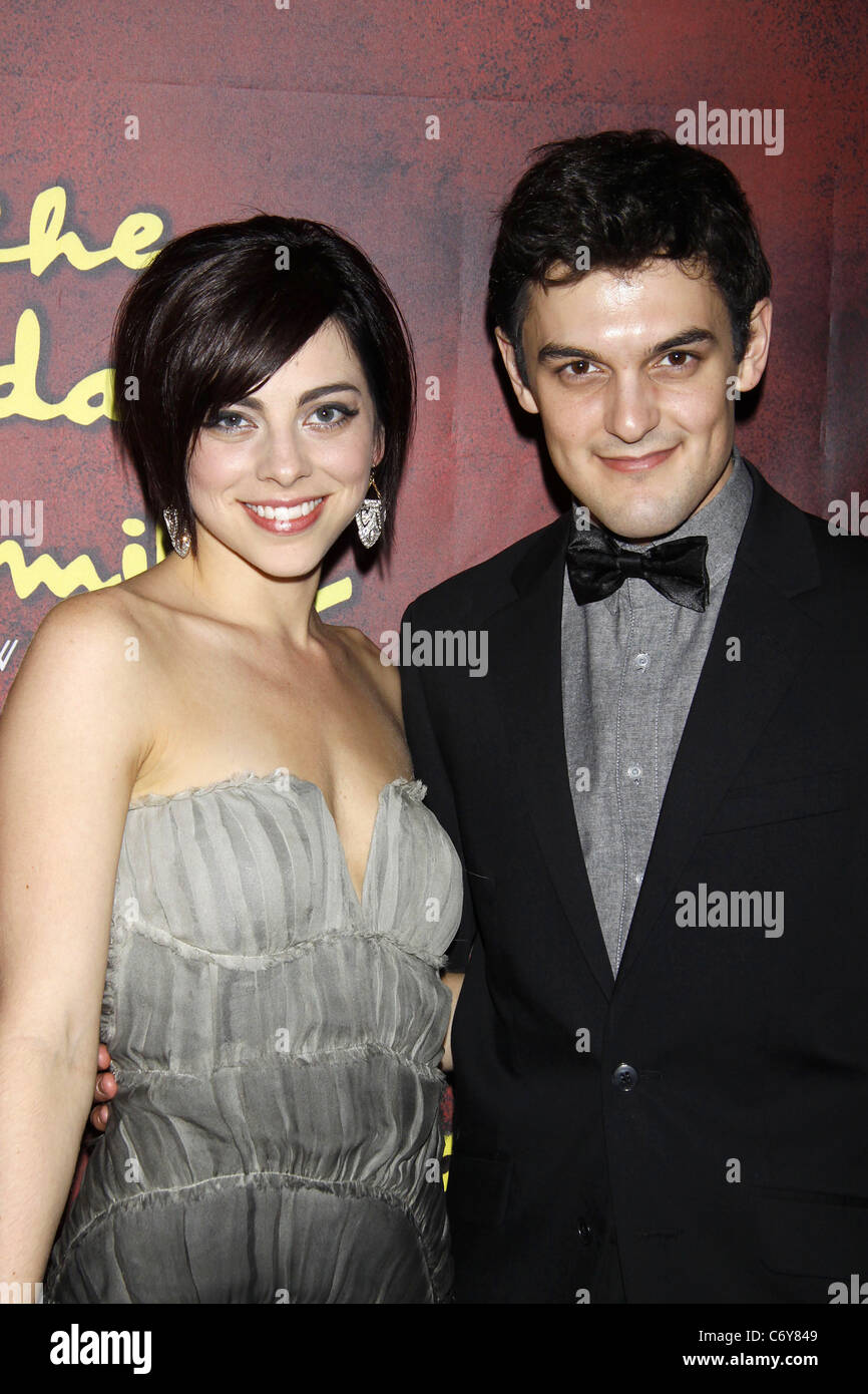 Krysta Rodriguez und Wesley Taylor die Opening Night after-Party für ...