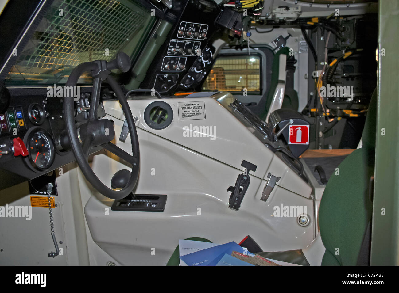 BAE Systeme Viking (BvS10) amphibische gepanzerte Geländewagen auf der ...