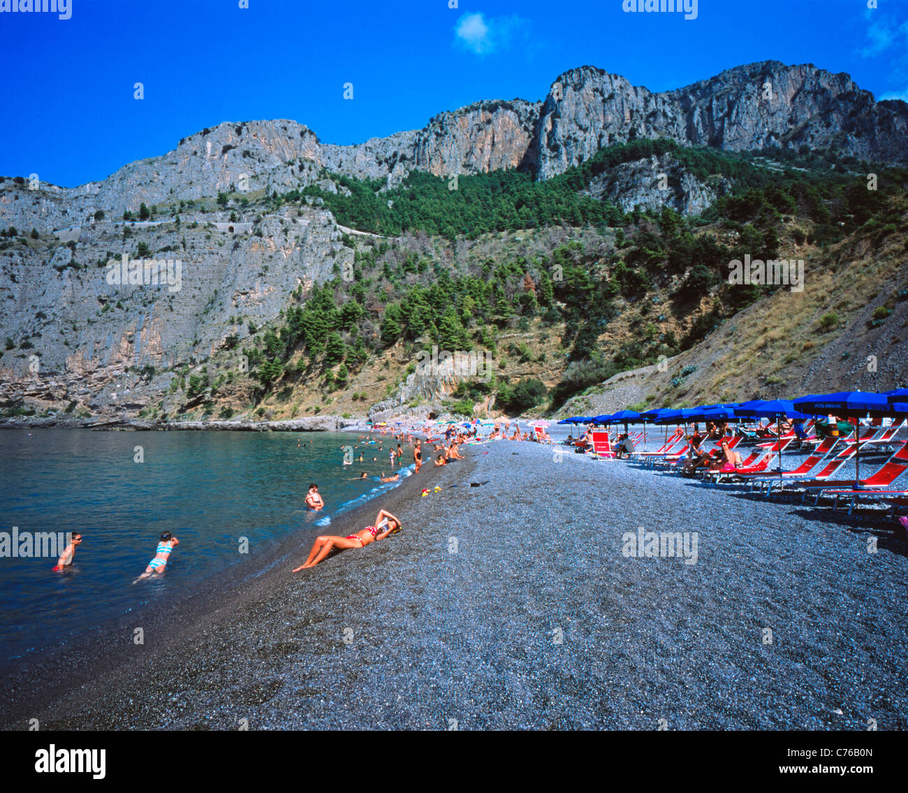 Strand von Maratea, Basilikata, Italien Stockfotografie - Alamy