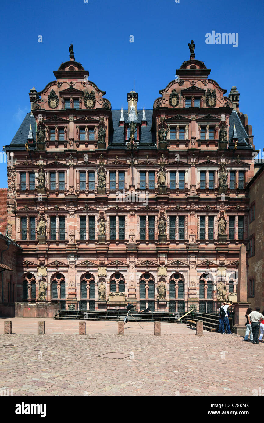 Der friedrichsbau im schloss von heidelberg -Fotos und -Bildmaterial in hoher Auflösung – Alamy