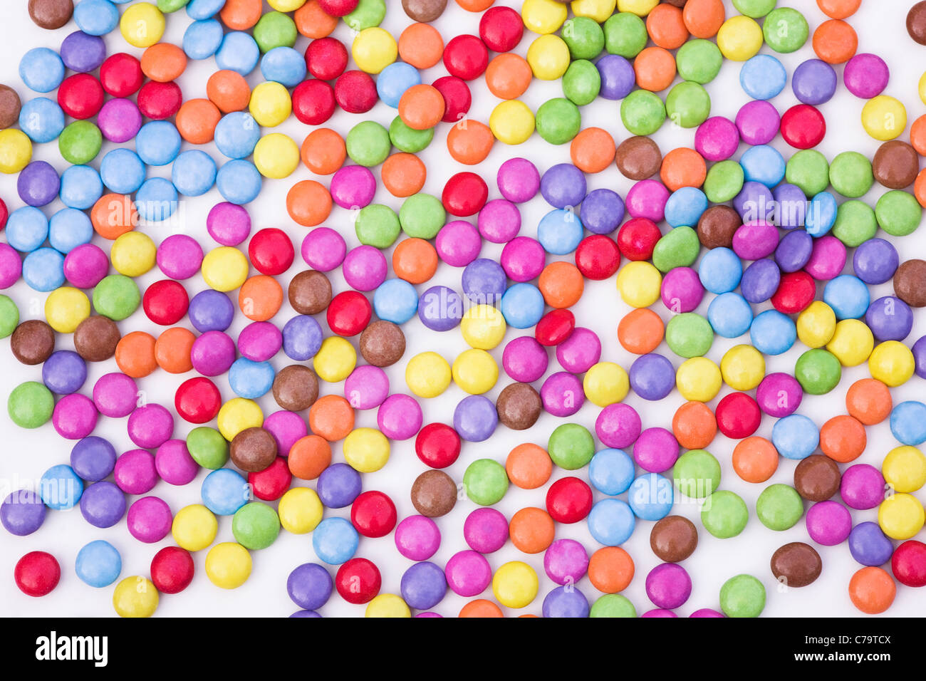 Smarties Farben Stockfotos und -bilder Kaufen - Alamy