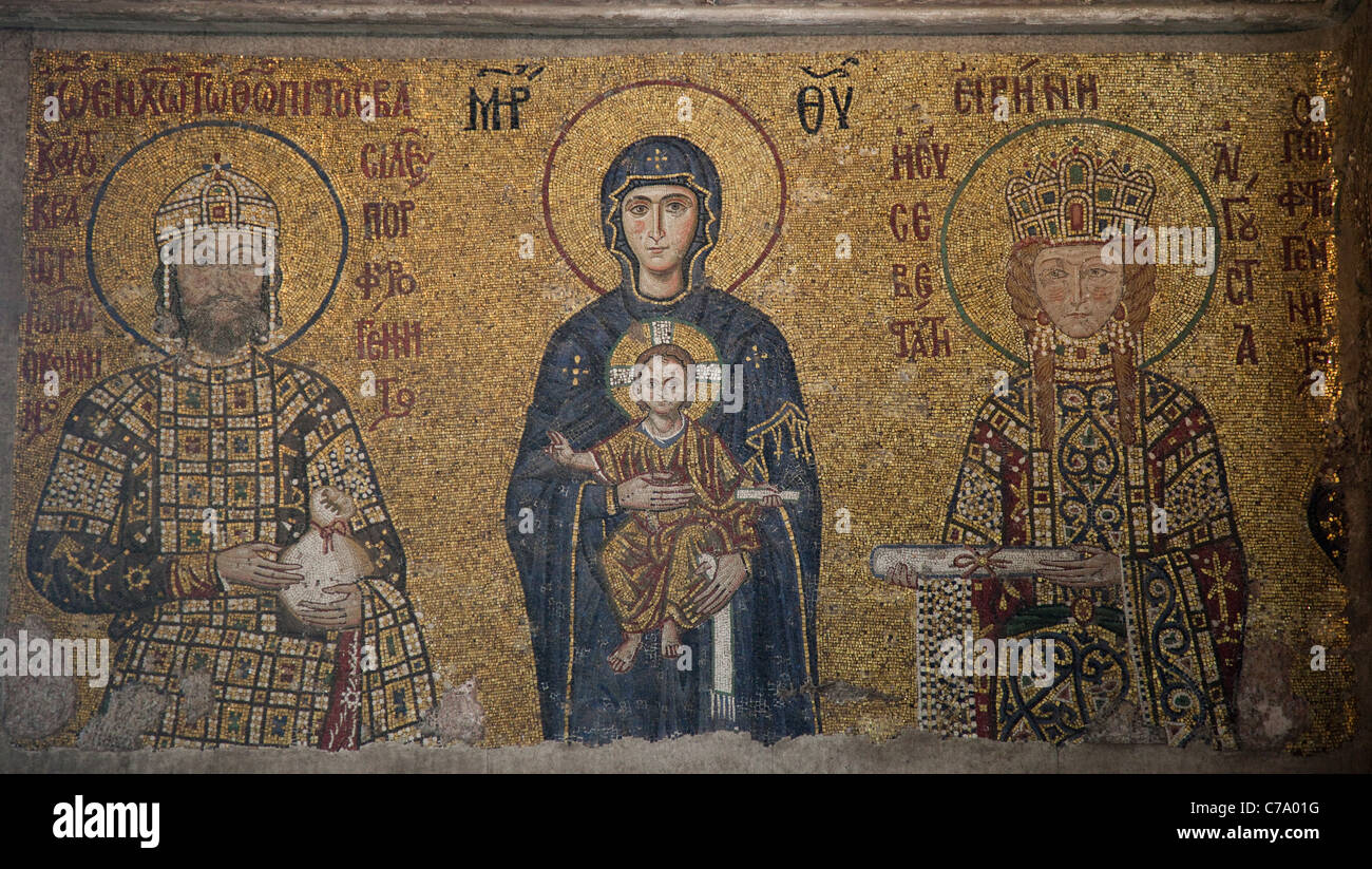 Christ Fresco Hagia Sophia Stockfotos und -bilder Kaufen - Alamy