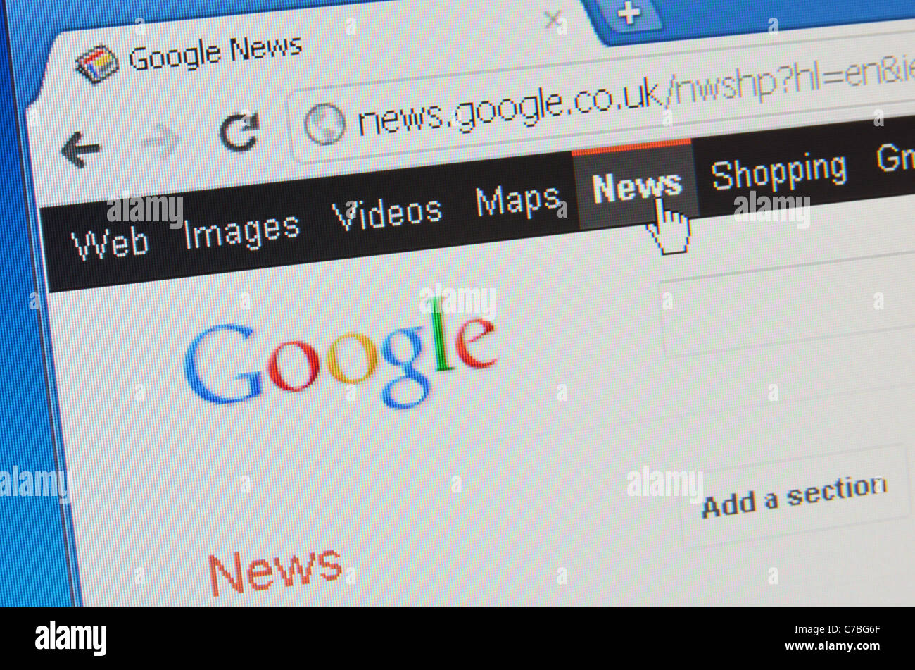 Google nachrichten logo -Fotos und -Bildmaterial in hoher Auflösung – Alamy