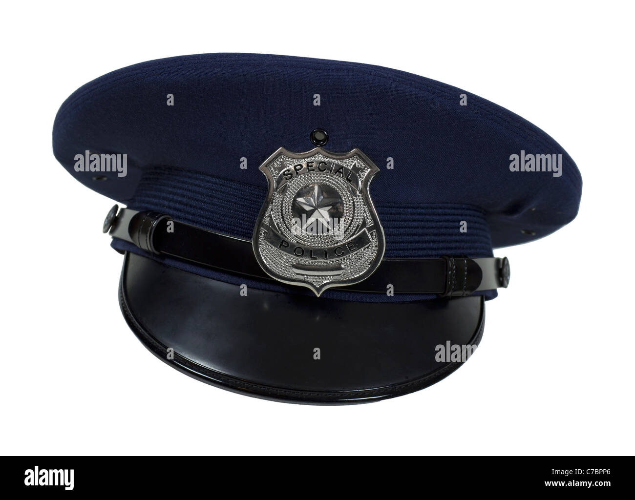 Silber Sondereinheiten der Polizei Abzeichen mit einem Stern auf eine ...