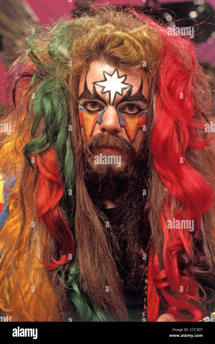 WIZZARD - UK pop Gruppe mit Roy Wood im Jahr 1974 Stockfotografie - Alamy