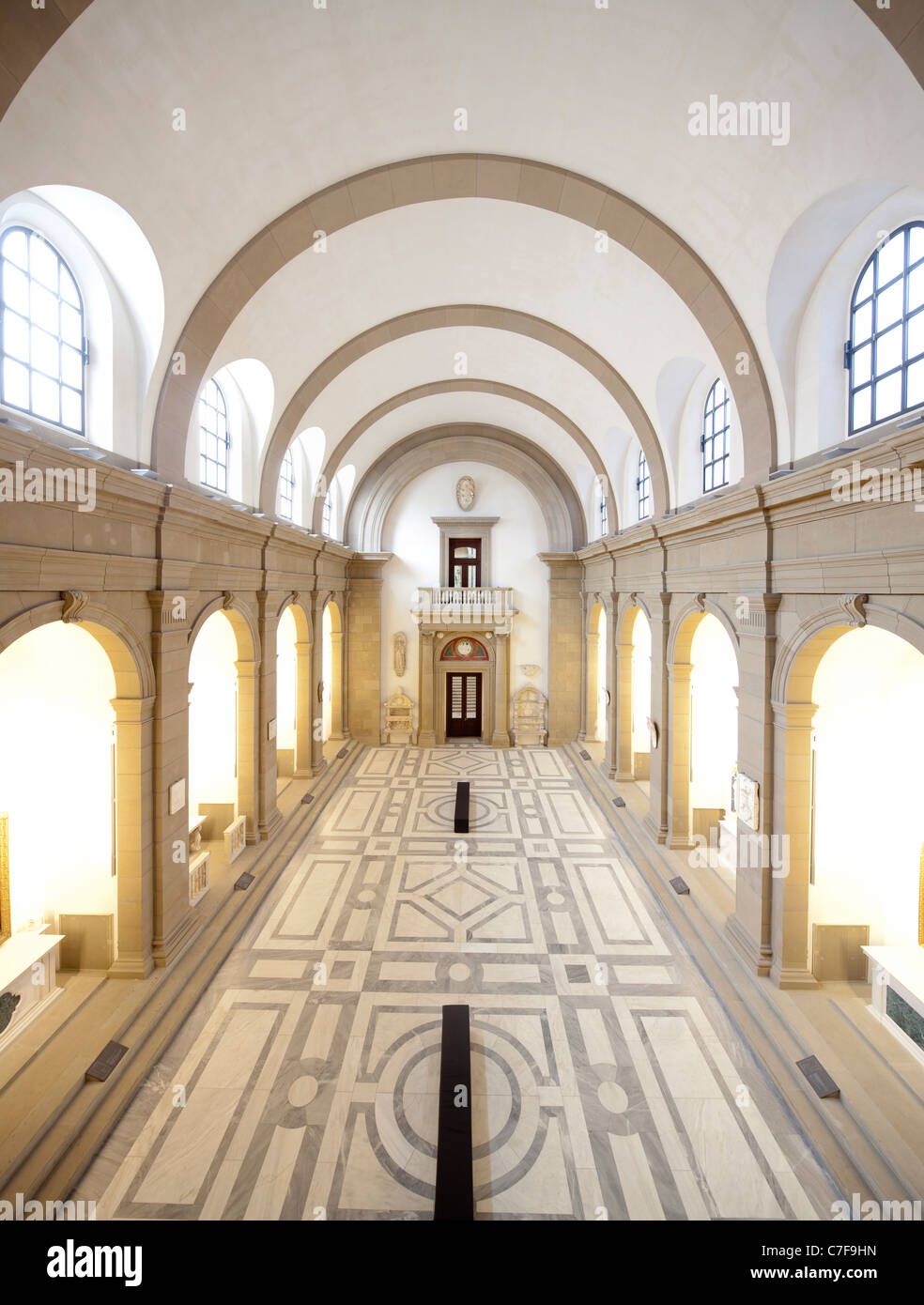 Innere des Bode-Museums, Museumsinsel, Berlin, Deutschland ...