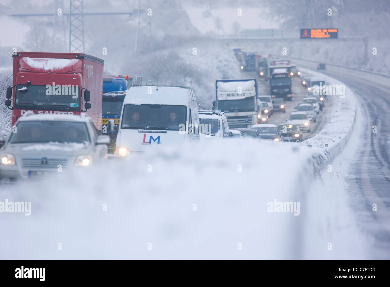 Schnee stau -Fotos und -Bildmaterial in hoher Auflösung – Alamy