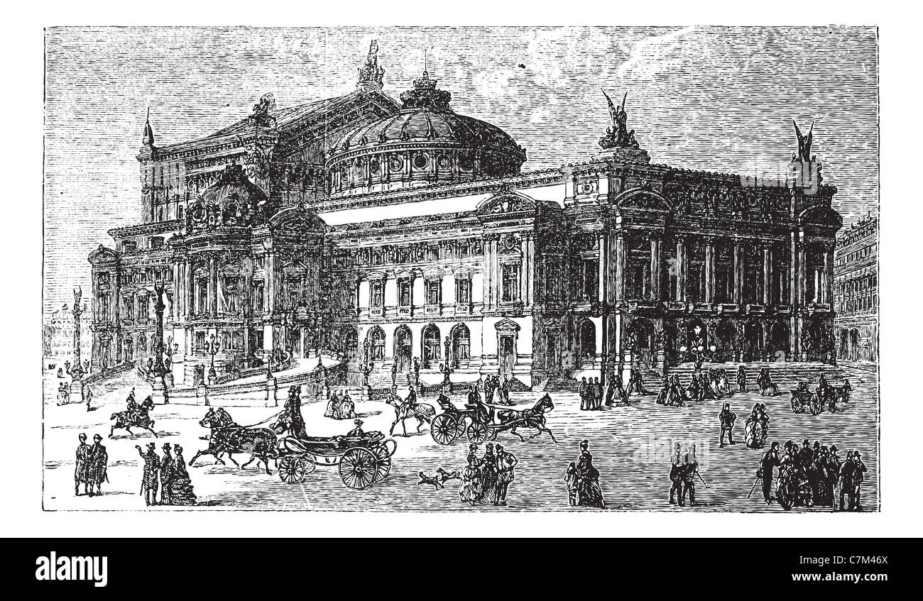 Die neue pariser oper Ausgeschnittene Stockfotos und -bilder - Alamy