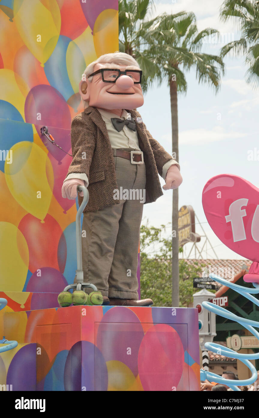 Carl von oben in den Disney-Pixar-Countdown zum Spaß parade in Walt ...