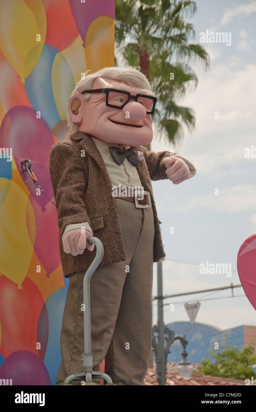 Carl von oben in den Disney-Pixar-Countdown zum Spaß parade in Walt ...