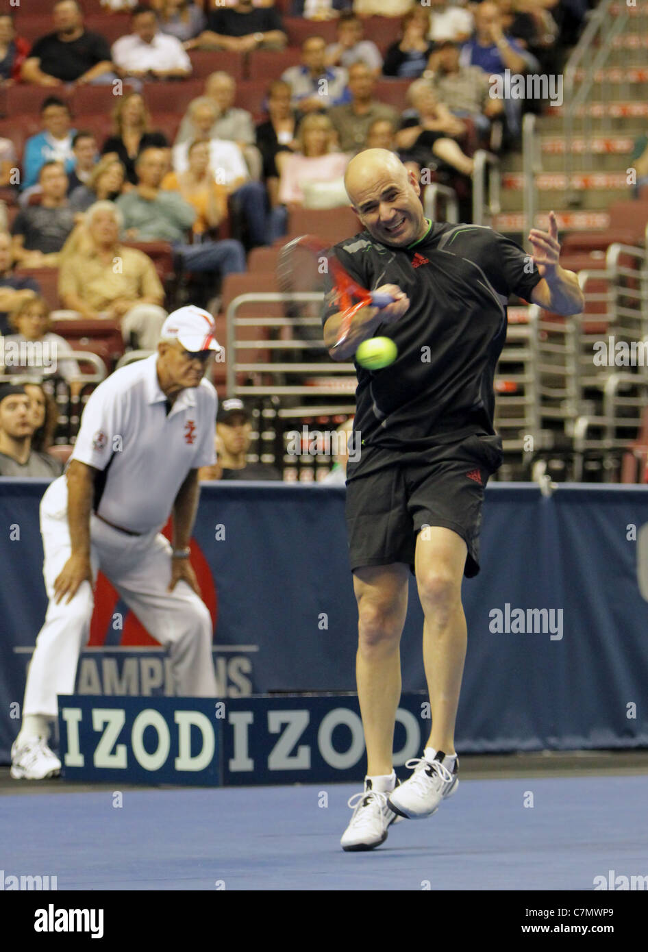 Andre Agassi - Champions Series - Tennis-Legenden auf dem Platz 2011 ...
