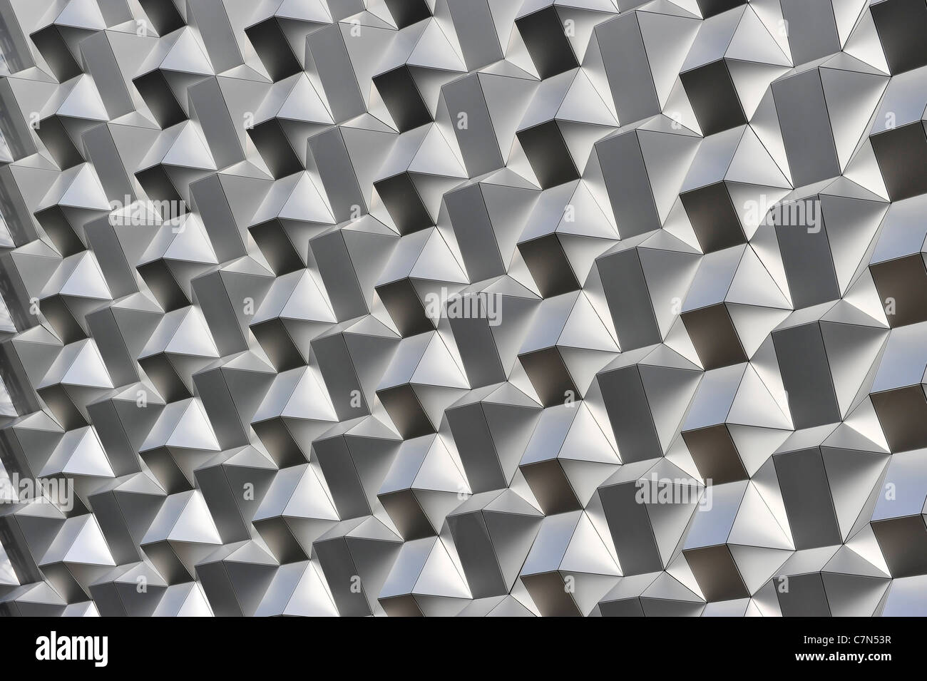 Wabenstruktur an der fassade der centrum galerie -Fotos und ...
