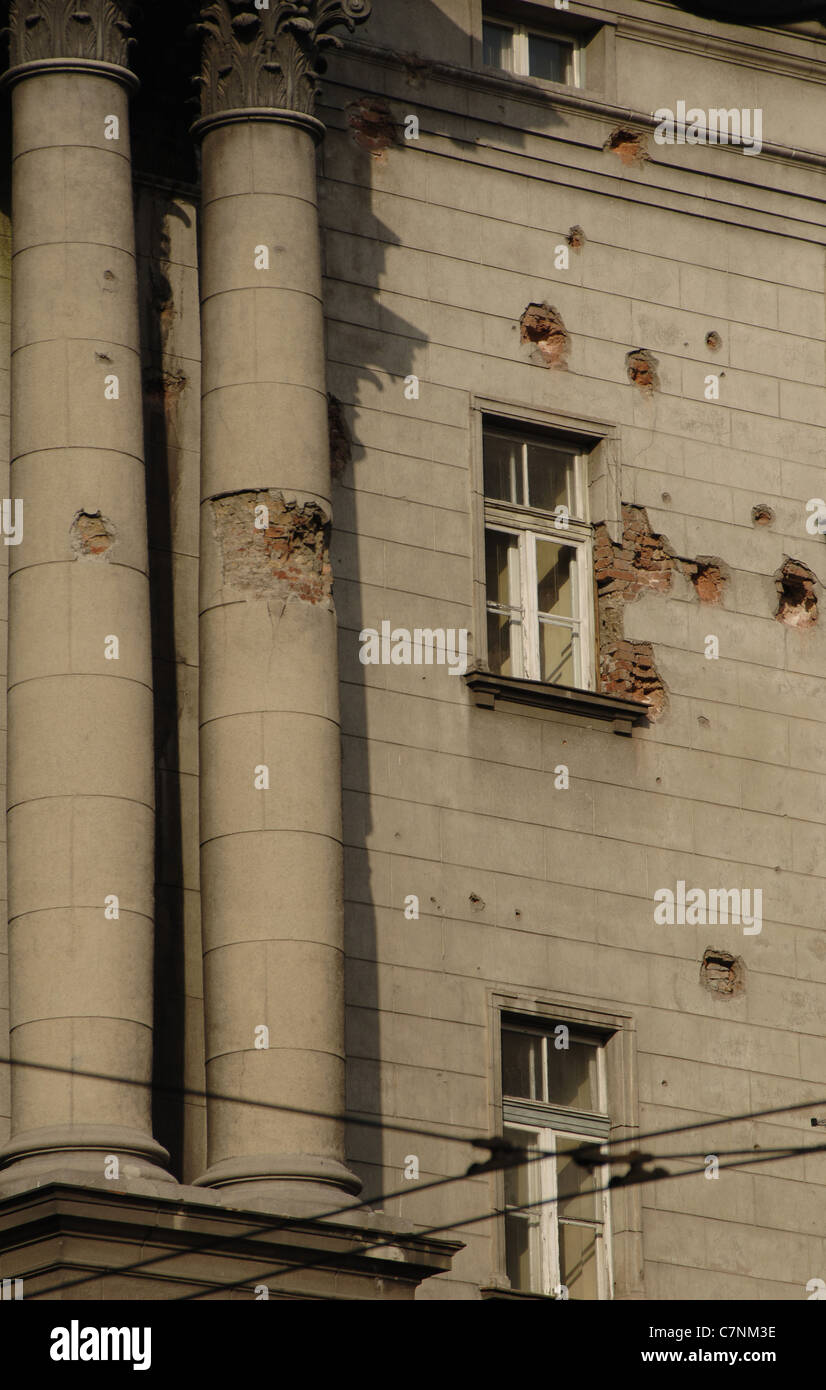 Nato bombing belgrade destruction serbia -Fotos und -Bildmaterial in ...