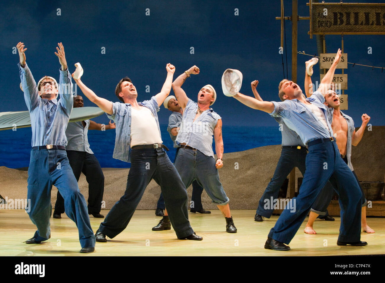 Schauspielerin Samantha Womack stars wie Nellie Forbush in Rogers und ...