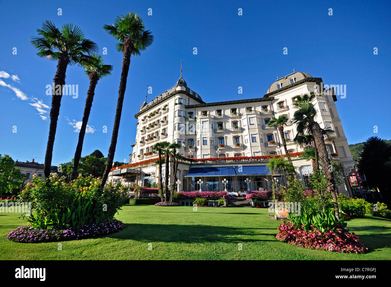 Regina Palast Hotel Stresa See Maggiore Italien Stockfotos und -bilder ...
