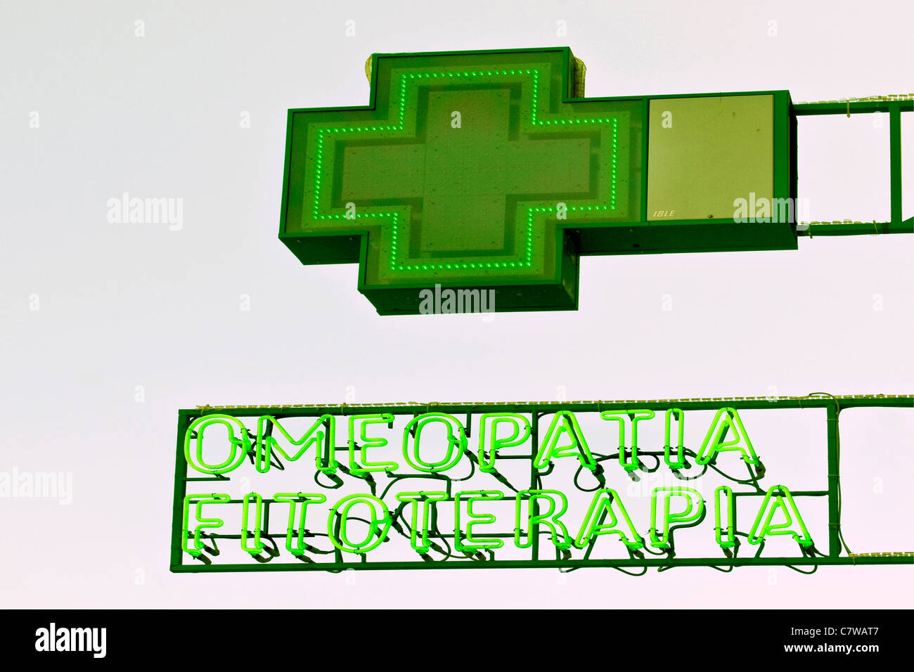 Apotheke Zeichen neon Stockfotografie - Alamy