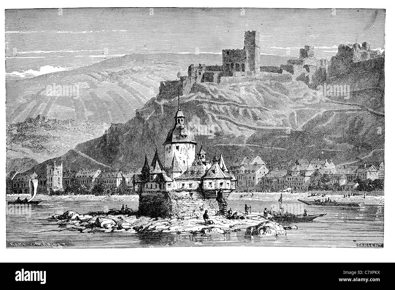 Dungeon tower Schwarzweiß-Stockfotos und -bilder - Alamy