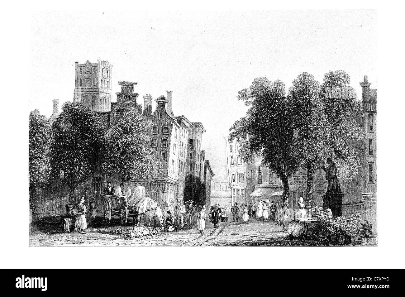 Statue Erasmus Rotterdam Stockfotos und -bilder Kaufen - Alamy