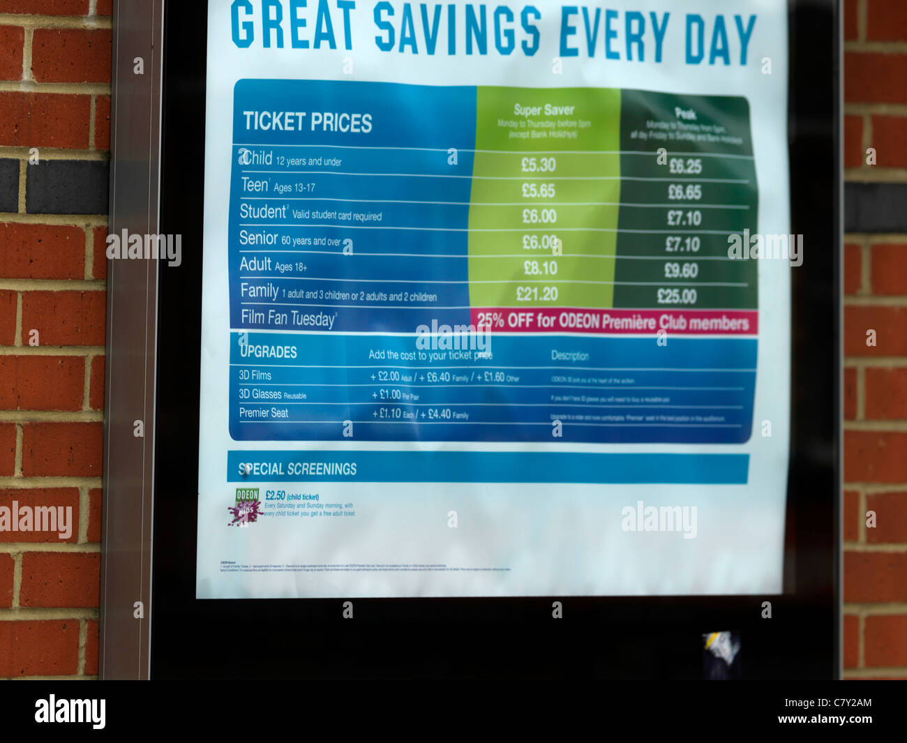 Ticket prices -Fotos und -Bildmaterial in hoher Auflösung – Alamy