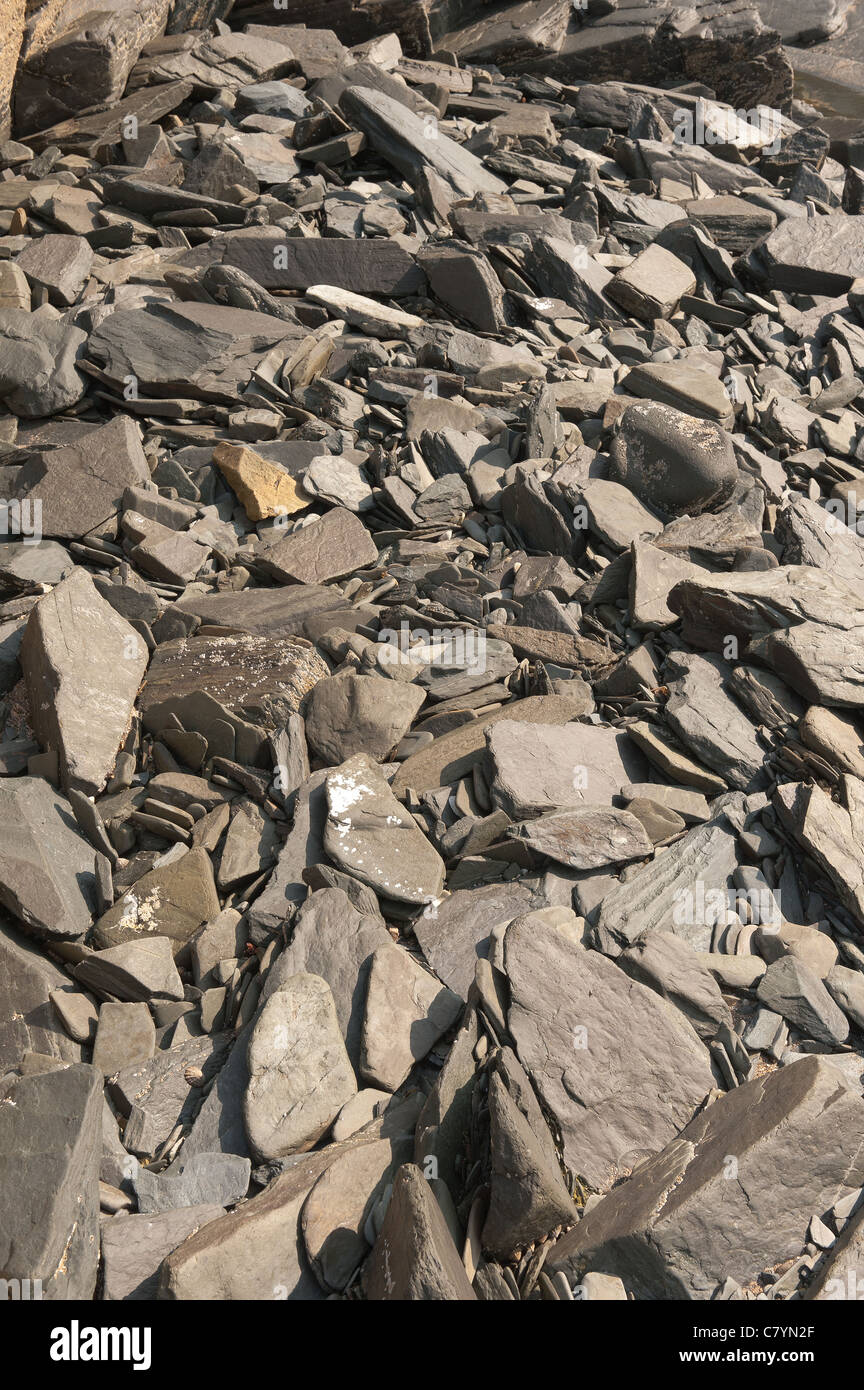 Sharp Rocks Slate Stockfotos und -bilder Kaufen - Alamy