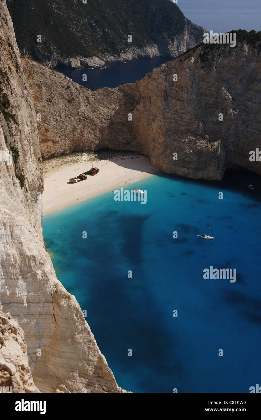 Griechenland. Insel Zakynthos. Navagio Strand. Ionischen Inseln ...