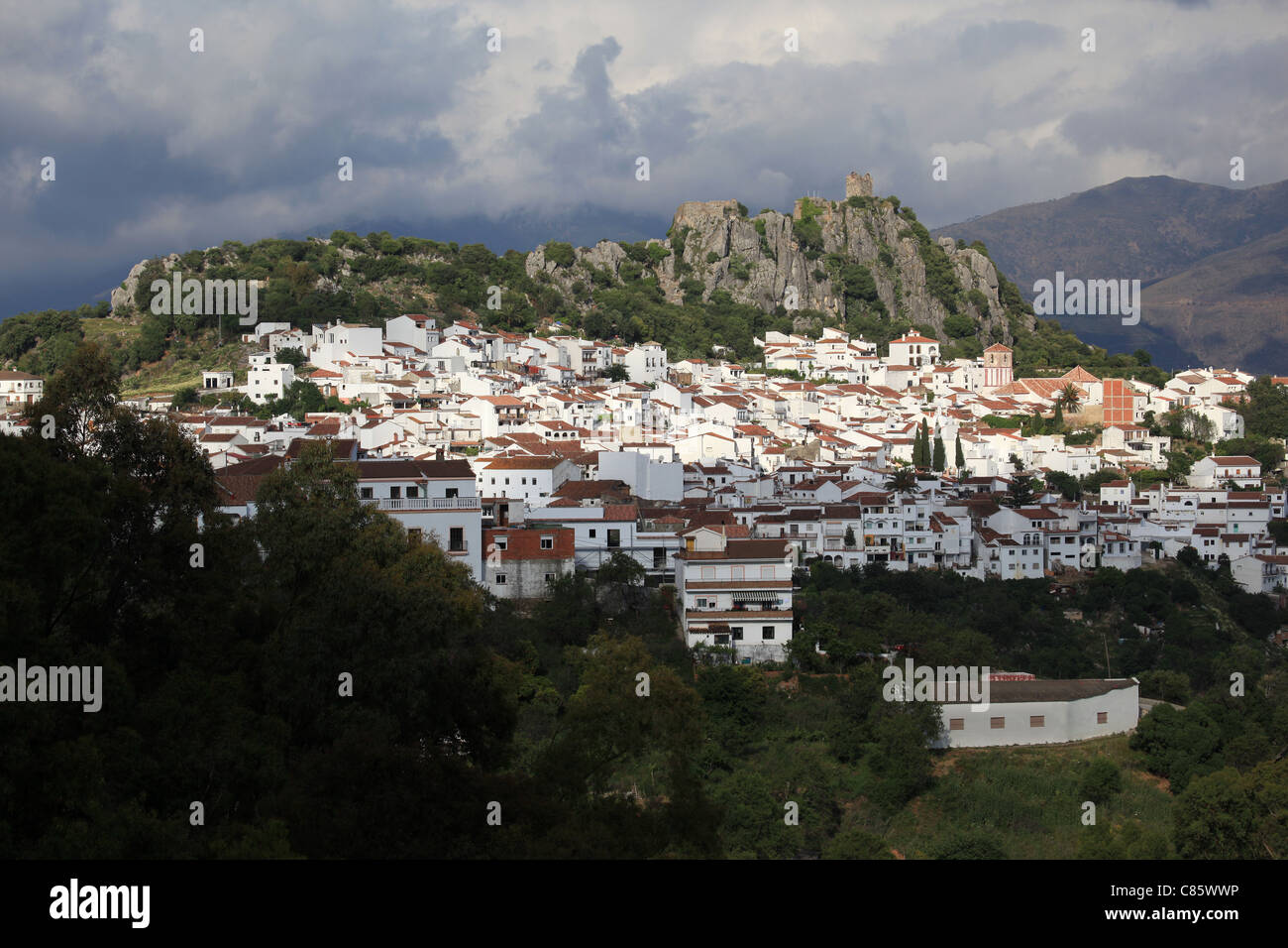 Gaucin andalucia spain white hill -Fotos und -Bildmaterial in hoher ...