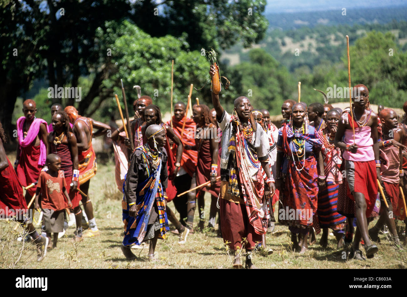 Masai adornments -Fotos und -Bildmaterial in hoher Auflösung – Alamy