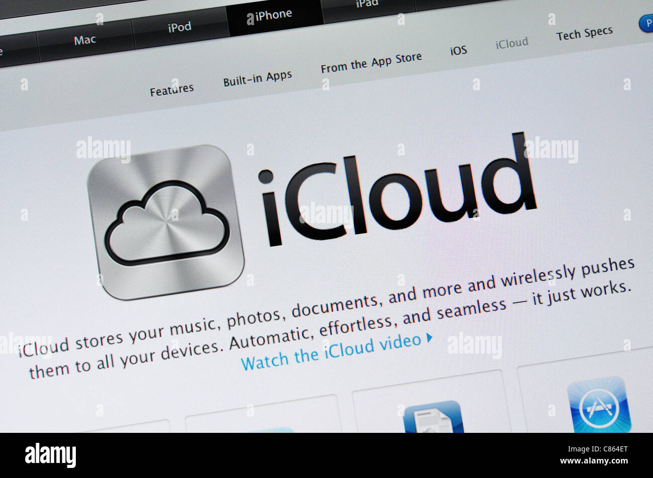 Icloud app -Fotos und -Bildmaterial in hoher Auflösung – Alamy