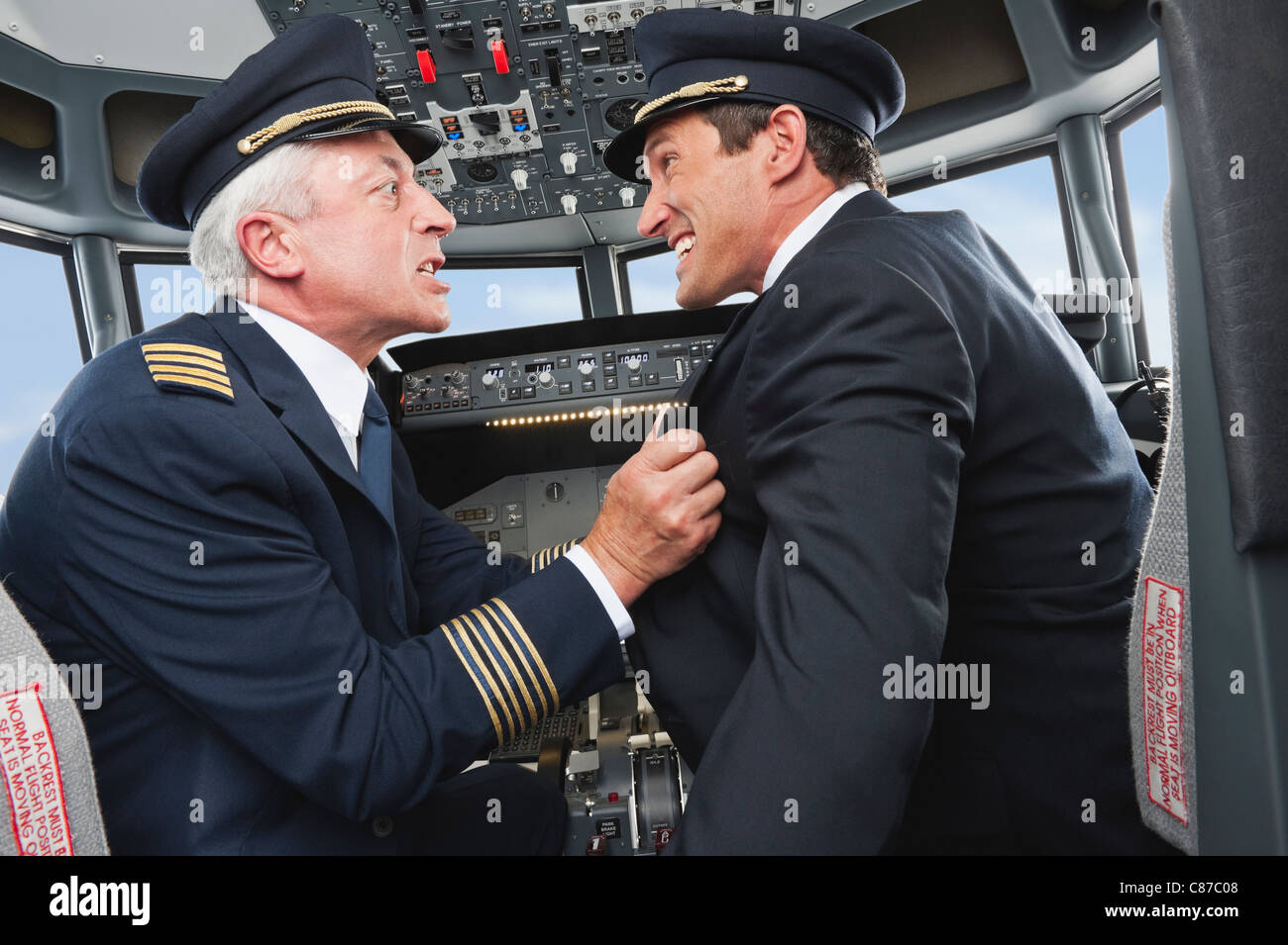 Mit seinem kopiloten -Fotos und -Bildmaterial in hoher Auflösung – Alamy