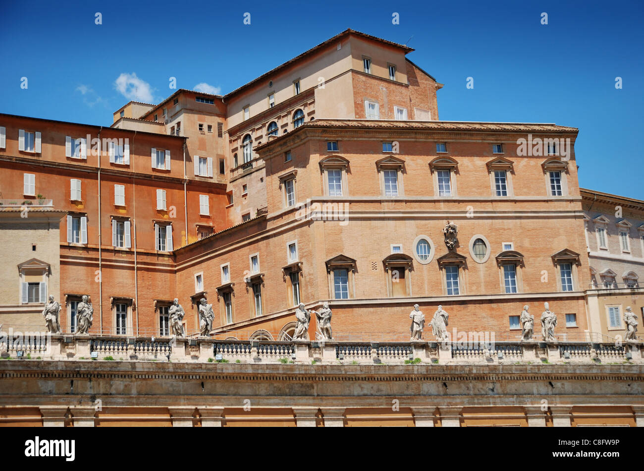Vatikan Papst Palast in Rom, Italien Stockfotografie - Alamy