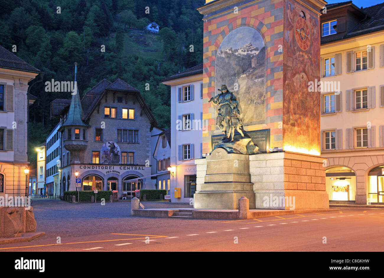 Switzerland uri altdorf wilhelm tell -Fotos und -Bildmaterial in hoher ...