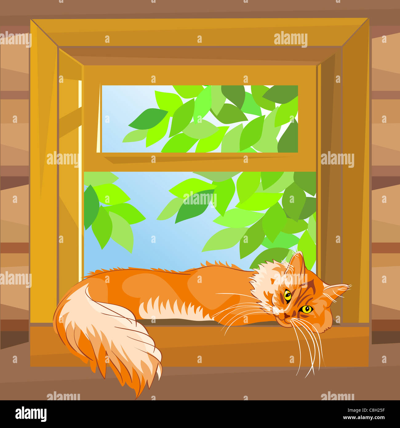 Liegende katze zeichnen -Fotos und -Bildmaterial in hoher Auflösung – Alamy