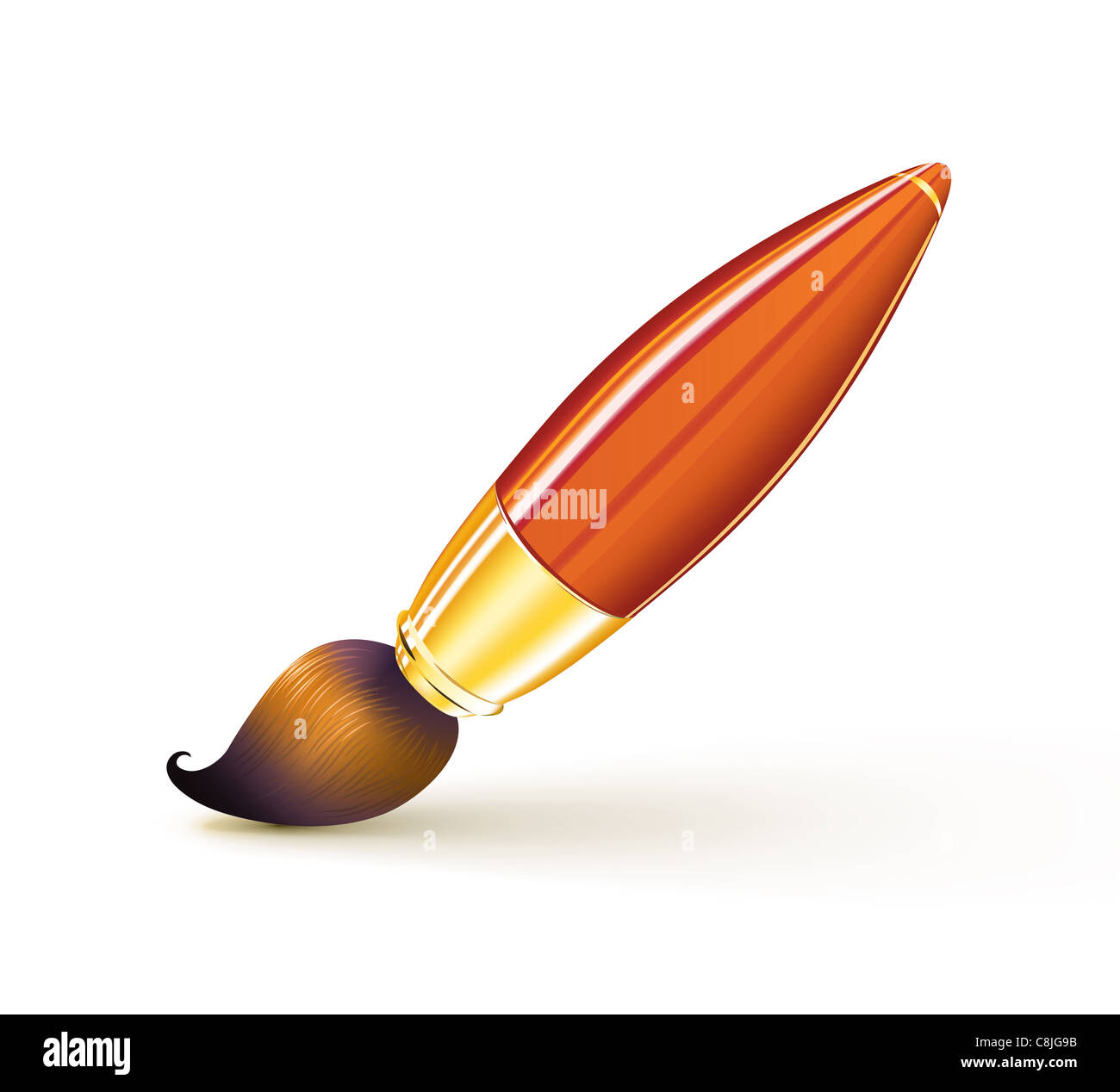 Cartoon paint brush -Fotos und -Bildmaterial in hoher Auflösung – Alamy