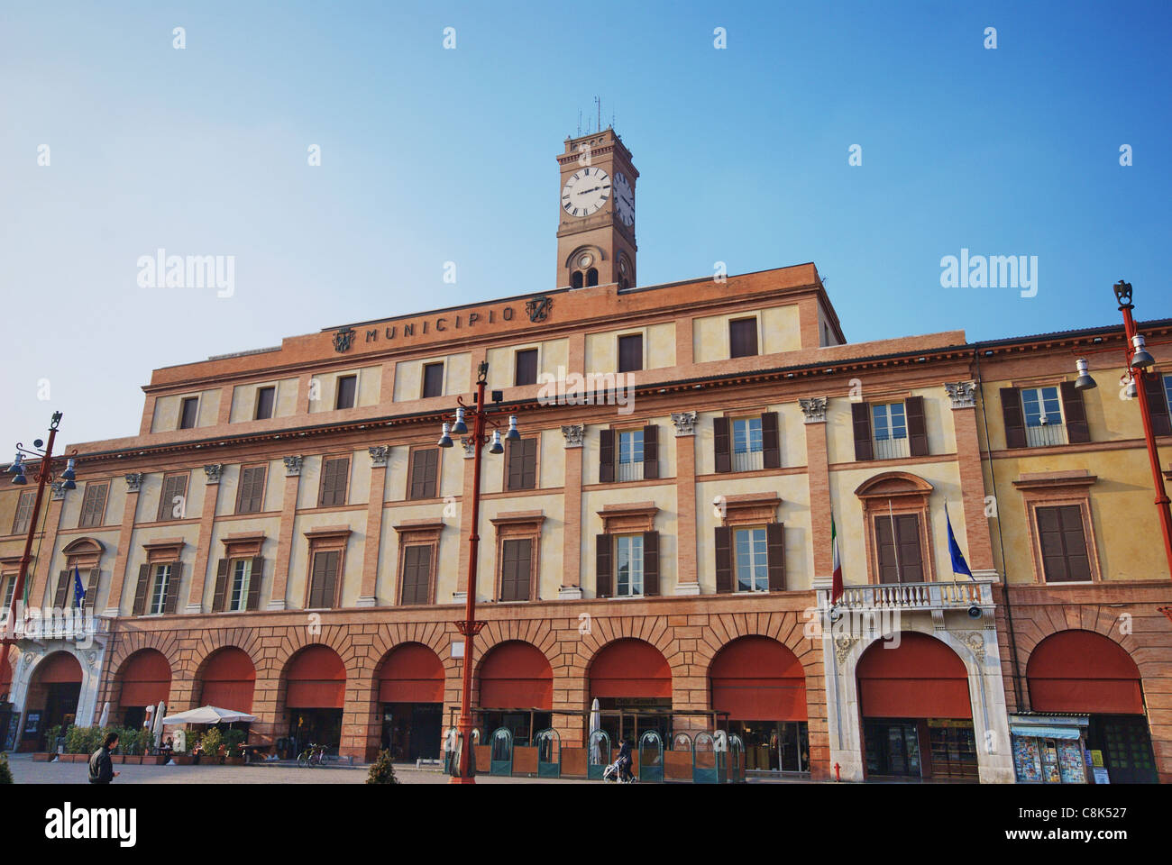 Rathaus von Forlì, Italien Stockfotografie - Alamy