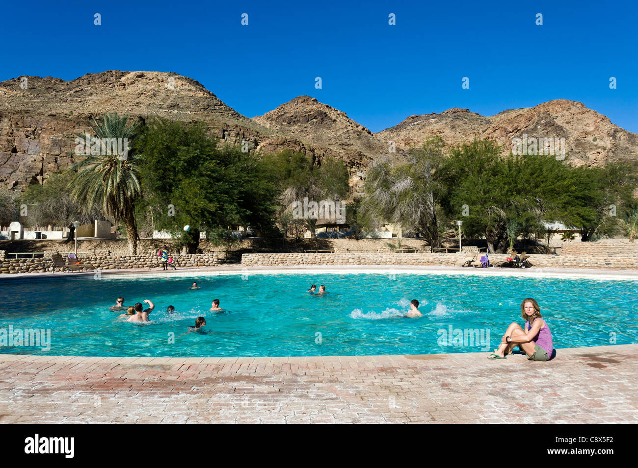 Ai-Ais Hot Springs Pool im Ai-Ais/Richtersveld Transfrontier ...